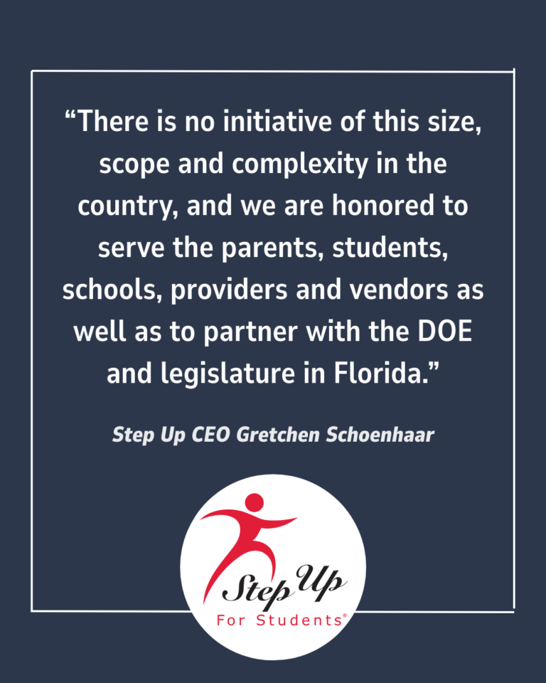 Step Up For Students Renewed as Florida’s Top SFO - NextSteps: Step Up ...